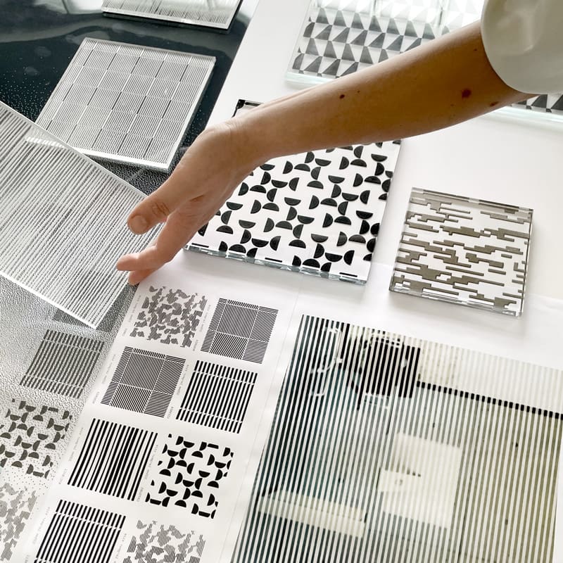 Verres sérigraphiés | Editions Techniques Transparentes